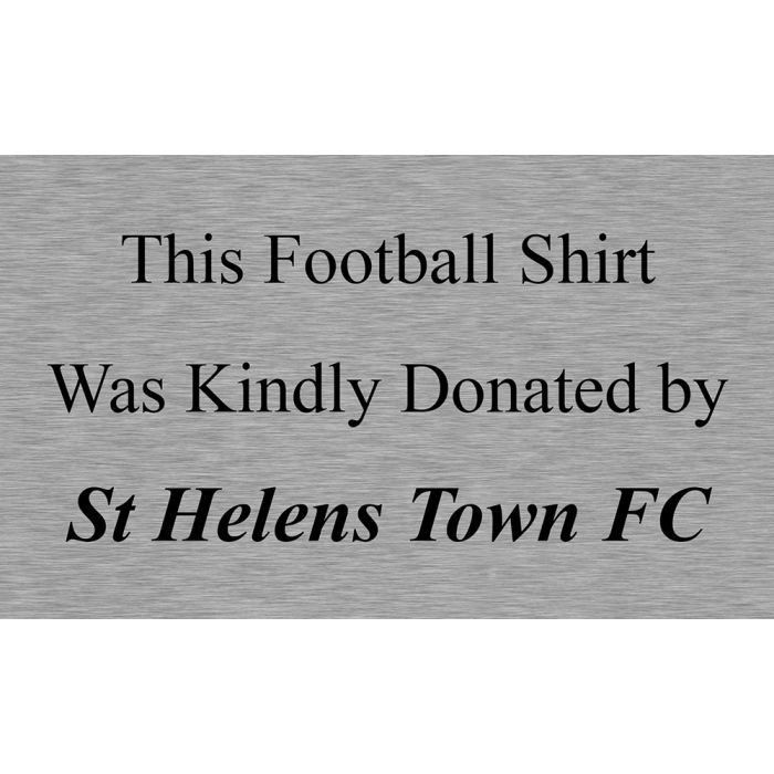 Stainless Steel Rectangle Sign - (13x7.5cm) | Timpson