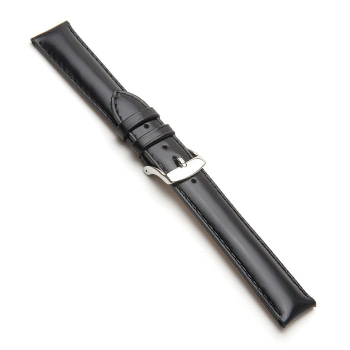 Supple Leather Watch Strap - Black | Timpson