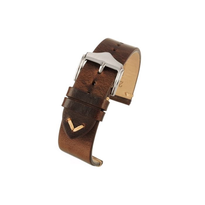 Leather Vintage Watch Straps Various Colours (18mm - 22mm)