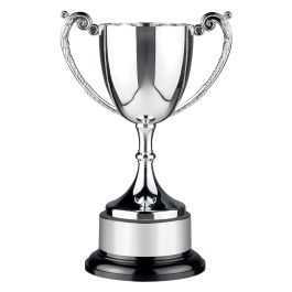 Nickel Plated Endurance Cup with Embossed Handles with Plinth Band ...