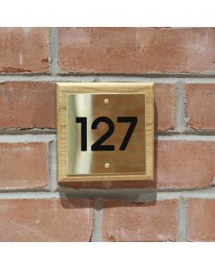 Brass House Signs & Door Numbers | Timpson