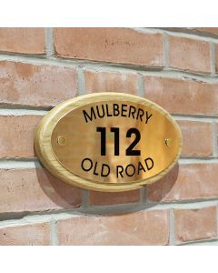 Brass House Signs & Door Numbers | Timpson