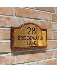 Brass House Signs & Door Numbers | Timpson