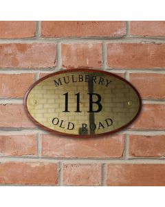 Brass House Signs & Door Numbers | Timpson