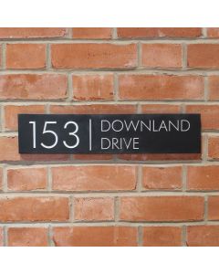 Black House Signs & Door Numbers | Timpson
